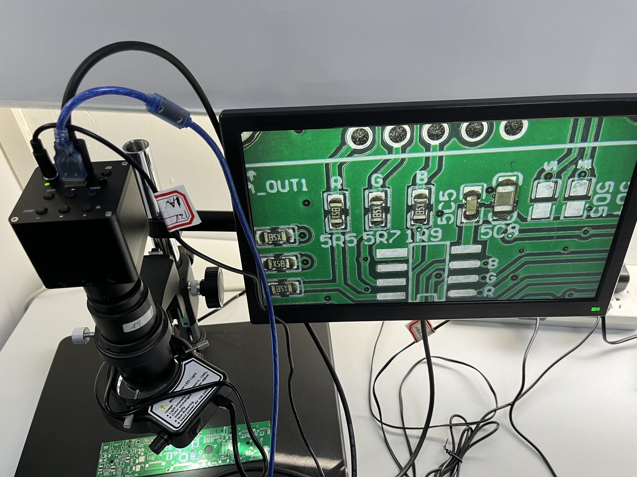 B265-1/1.8 -4K 8MP 1/1.8” Sony CMOS HDMI USB high definition 30fps Industrial Camera with key ...