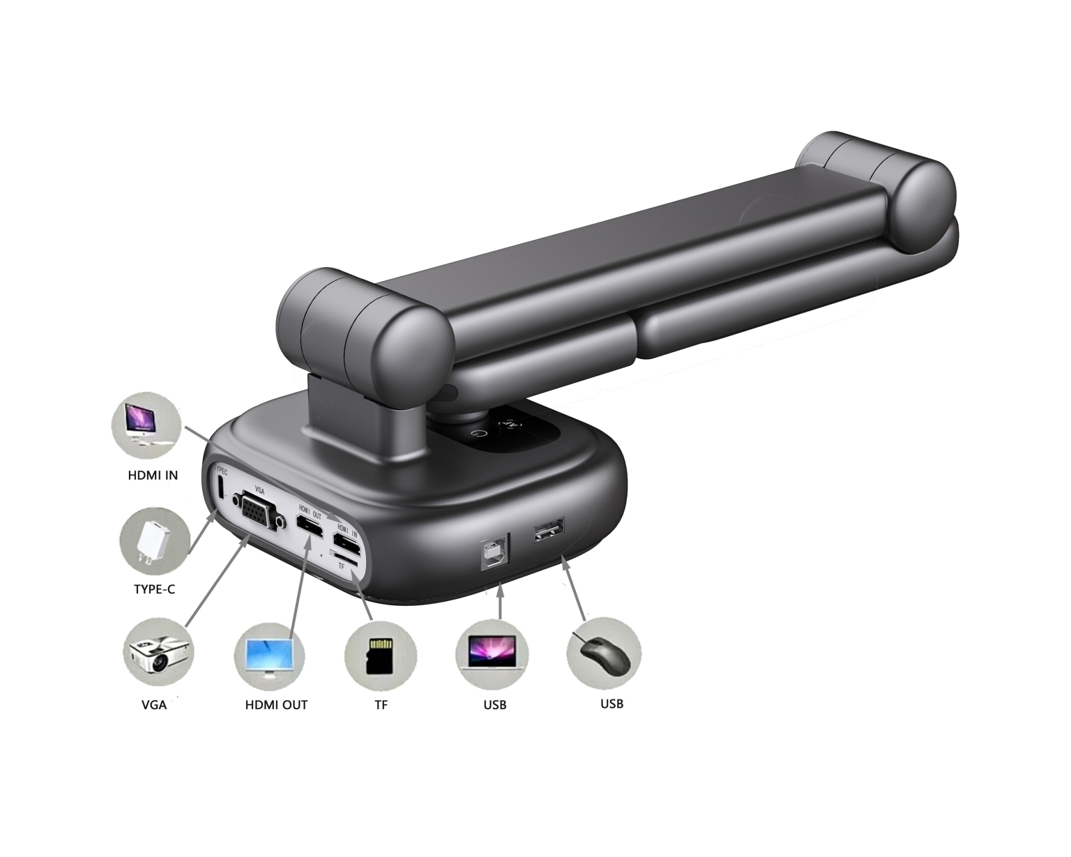 FT-F903 Portable Document Camera, 16M Pixels – A3 Capture, 50x Zoom ...